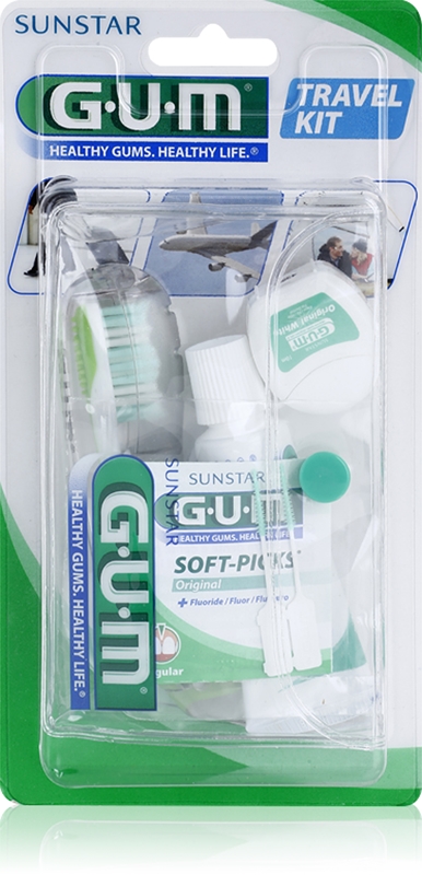 G.U.M Travel Kit Ensemble de soins dentaires avis | notino.fr
