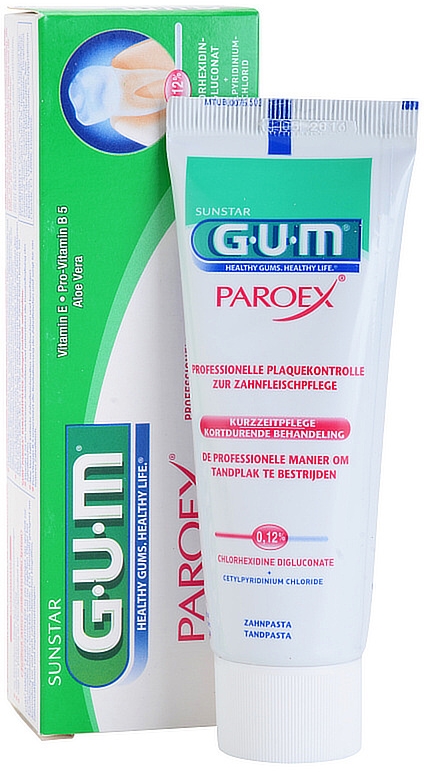 G.U.M Paroex Toothpaste Gum Protection Toothpaste to treat ...