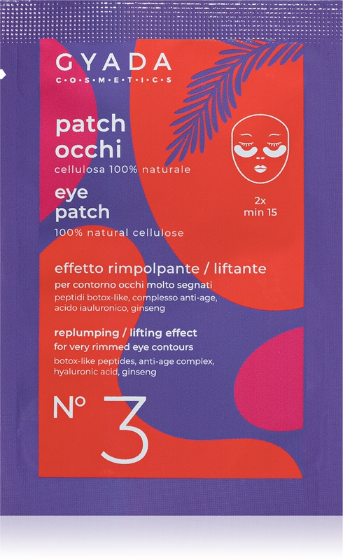 Gyada Cosmetics Replumping/Lifting Lifting Mask for the eye area ...