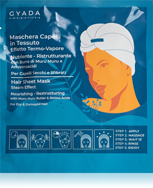 Gyada Cosmetics Hair Sheet Mask Nourishing Hair Mask | notino.ie