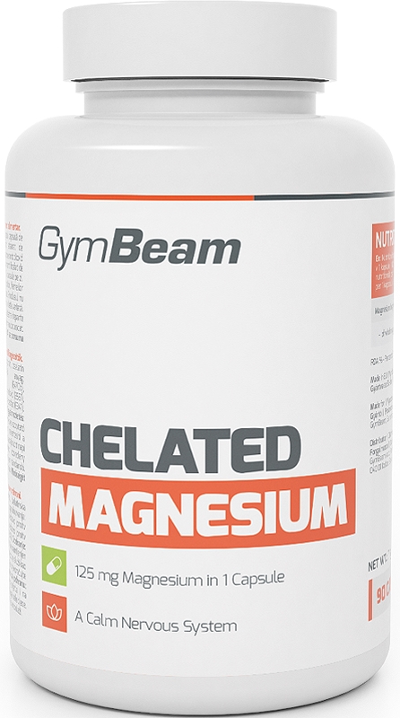GymBeam Chelated Magnesium kapsle na regeneraci svalů | notino.cz