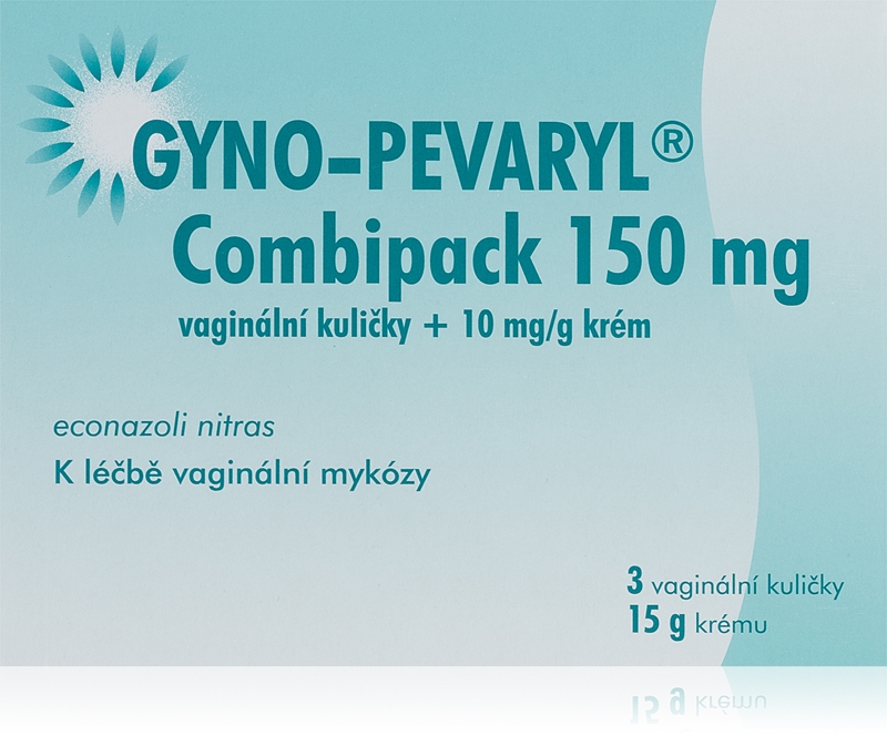 Gyno-Pevaryl Gyno-Pevaryl Combipack kuličky (150 mg) + krém (10 mg/g ...