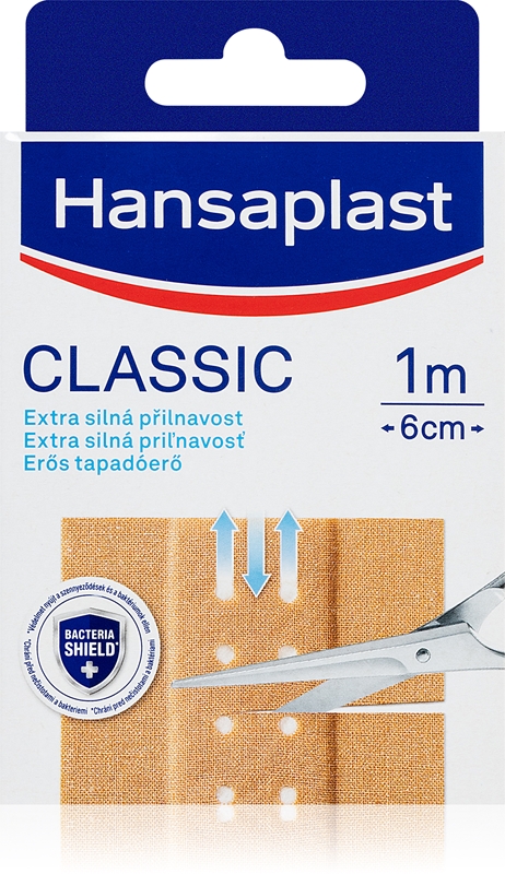 Hansaplast Classic textilná textilná náplasť | notino.sk