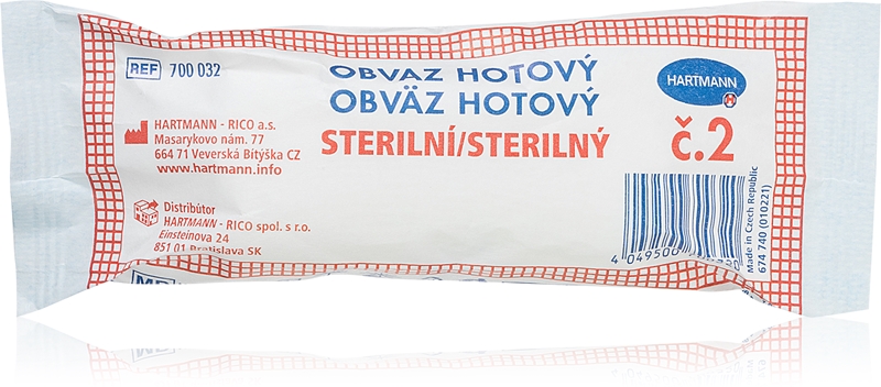 Hartmann Obvaz hotový ster. č.2 obvaz | notino.cz
