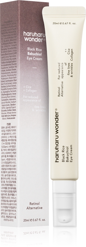 Haruharu Wonder Black Rice Bakuchiol Eye Cream Anti-Wrinkle Eye Cream ...