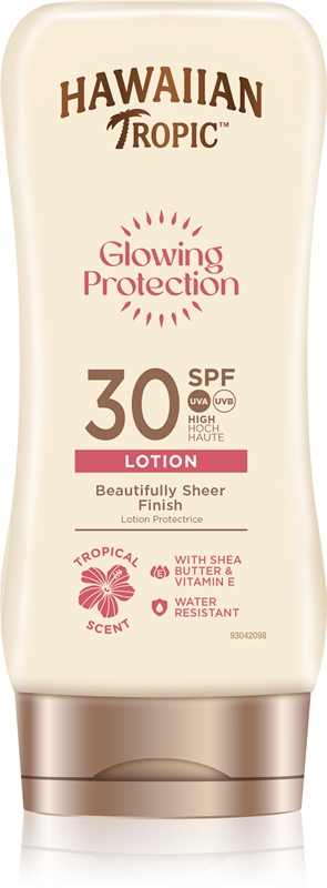 Hawaiian Tropic Glowing Protection Beautifully Sheer Finish leite ...