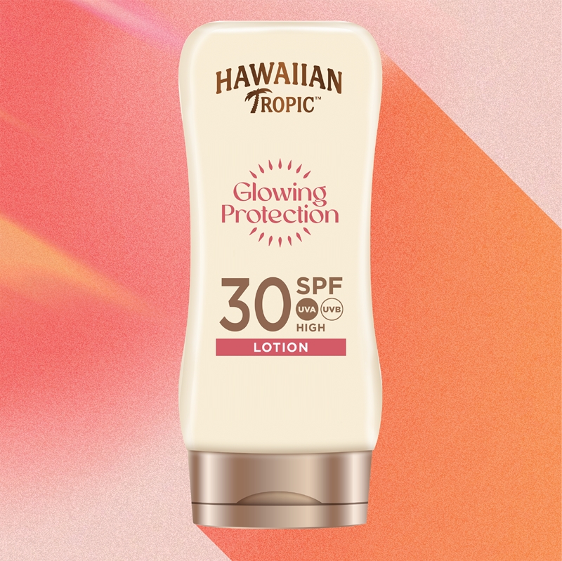 Hawaiian Tropic Glowing Protection Beautifully Sheer Finish sunscreen ...