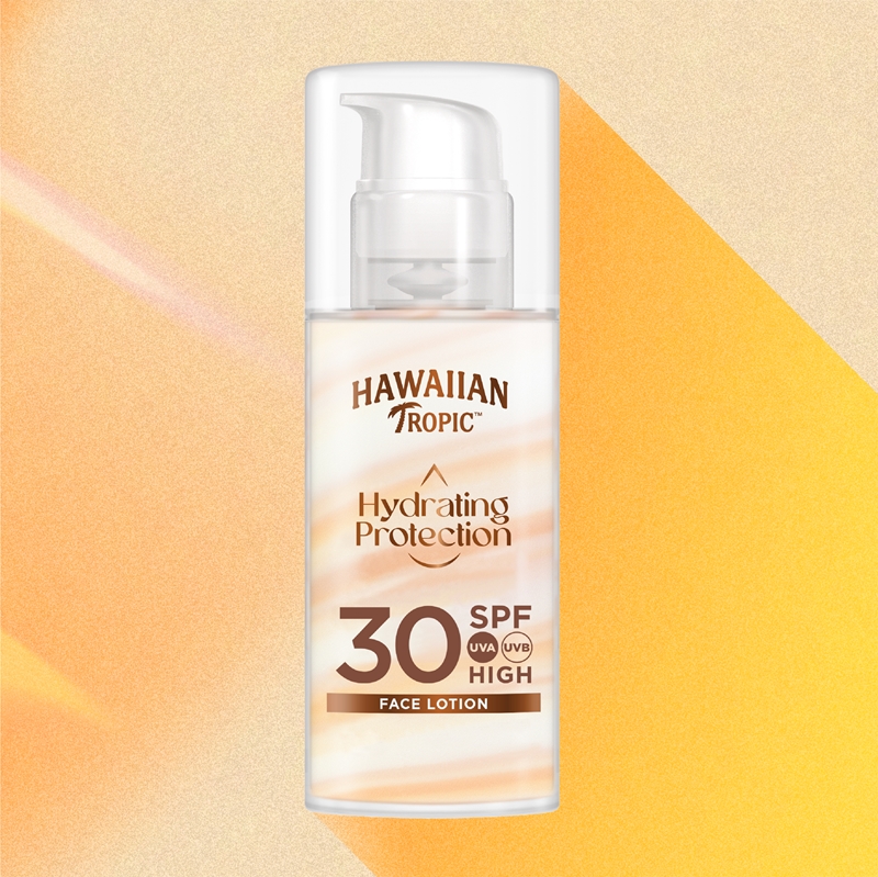Hawaiian Tropic Hydrating Protection Face Lotion creme solar facial SPF ...