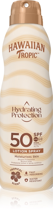 Hawaiian Tropic Silk Hydration Air Soft opaľovací sprej SPF 50 | notino.sk