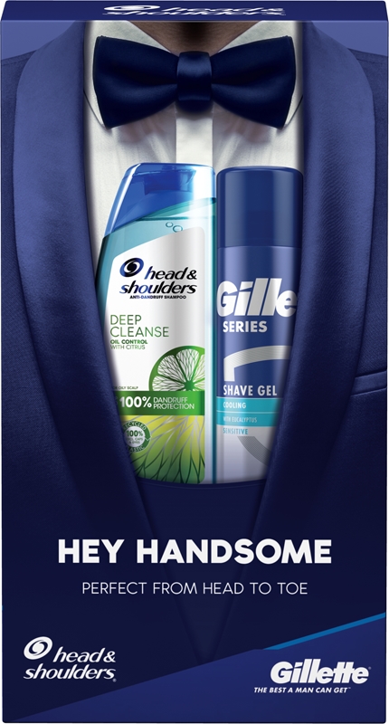 Head & Shoulders Deep Cleanse Bundle Pack coffret para homens | notino.pt