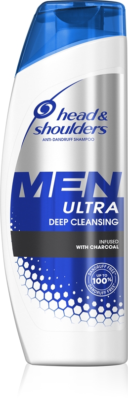 Head & Shoulders Ultra Deep Clean shampoing antipelliculaire pour homme ...