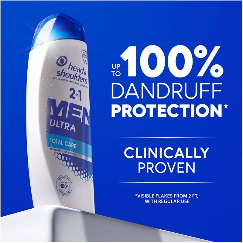 Head & Shoulders Men Ultra Total Care champô anticaspa para homens ...