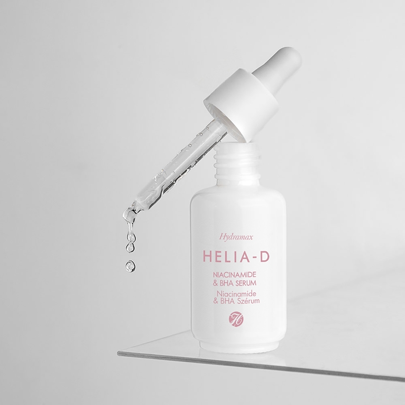 Helia-D Hydramax Niacinamide & BHA sérum facial renovador para pele ...