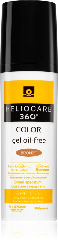 Heliocare 360° Protective Tinted Gel SPF 50+ reviews | notino.ie