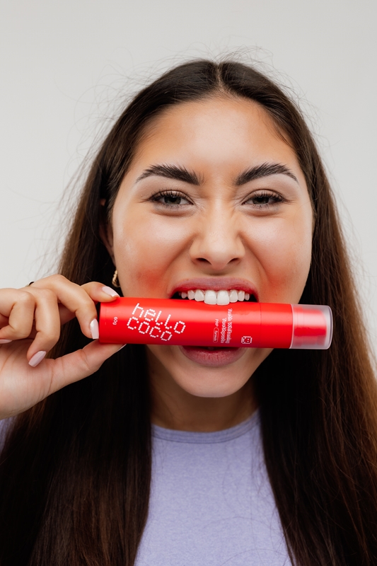 Hello Coco Toothpaste Strawberry pasta de dentes natural | notino.pt