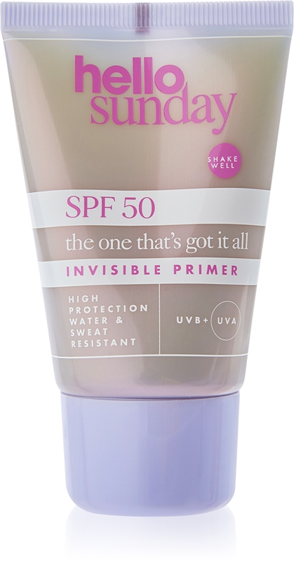 hello sunday the one that´s got it all protective makeup primer SPF 50 ...