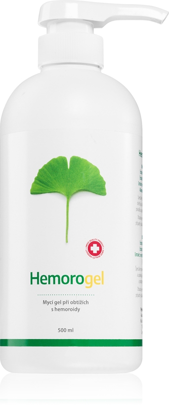 Hemorogel Hemorogel wash gel Mild rensegel til hæmorider | notino.dk