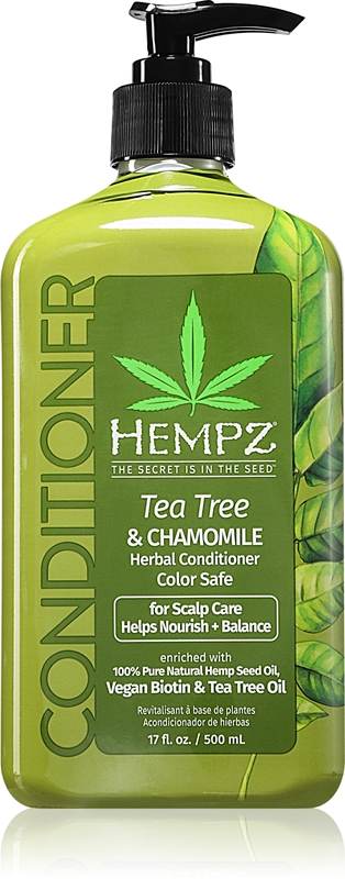 HEMPZ Tea Tree & Chamomile hydratační kondicionér na vlasy | notino.cz