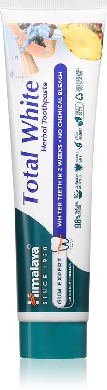Himalaya Herbals Gum Expert Total White ziołowa pasta do zębów o ...