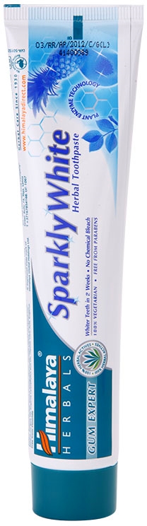 Himalaya Herbals Oral Care Sparkly White Toothpaste for pearly white ...