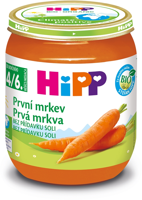 Hipp BIO prvá mrkva detský príkrm | notino.sk