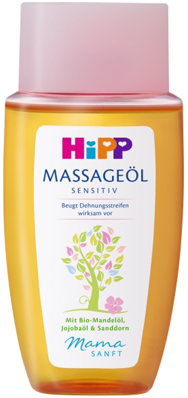 Hipp Mamasanft Sensitive massage oil to treat stretch marks | notino.co.uk