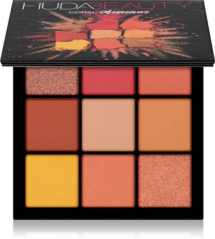 Huda Beauty Coral Obsessions paleta de sombras de ojos | notino.es