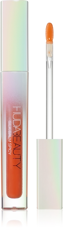 Huda Beauty Silk Balm Spicy lucidalabbra volumizzante trasparente con ...
