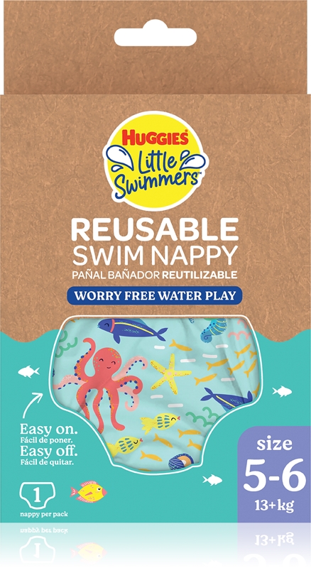 Huggies Little Swimmers Reusable 5/6 fralda de natação lavável | notino.pt