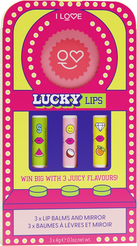 I Love Lucky Lips coffret para lábios | notino.pt