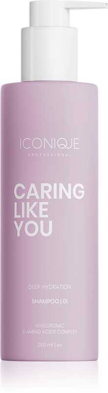 ICONIQUE Professional CARING LIKE YOU Deep Hydration Shampoo 250ml ...