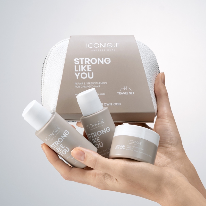 ICONIQUE Professional STRONG LIKE YOU Repair & Strengthening Set ...