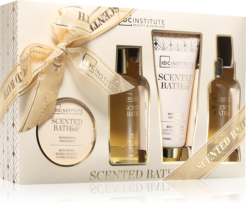 IDC Institute Scented Bath Gold gift set for women | notino.co.uk