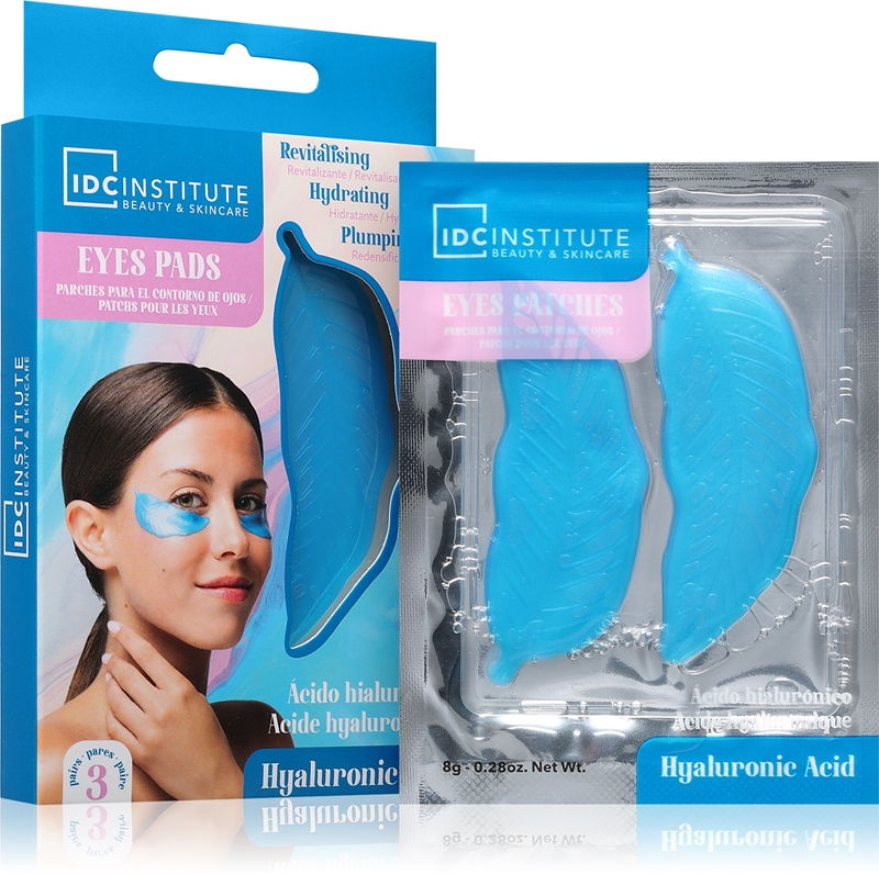 IDC Institute Hyaluronic Acid Eye Patches hydrogel pads for under eye ...