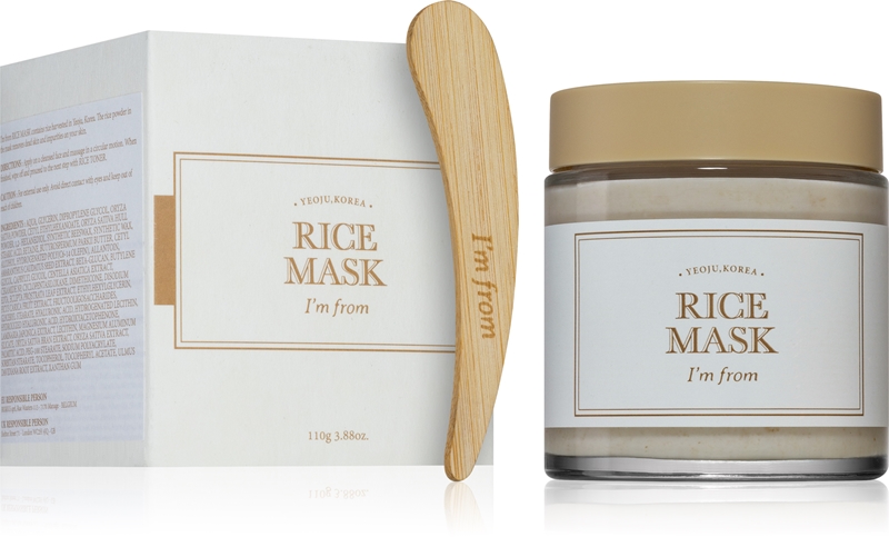 I'm from Rice Nourishing and Firming Mask with a brightening effect ...