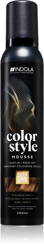 Indola Color Style Mousse тонираща пяна За коса | notino.bg