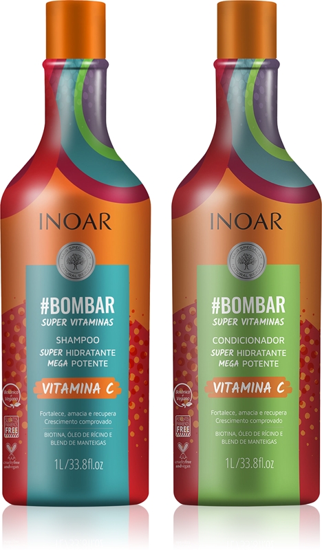 INOAR #Bombar Super Line Super Vitaminas setti hiuksiin | notino.fi