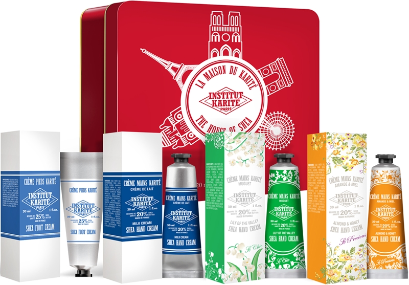 Institut Karité Paris Monuments Geschenkset Für Hände und Füße
