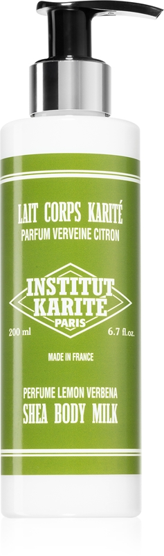 Institut Karité Paris Lemon Verbena Shea Body Milk lait corporel léger ...