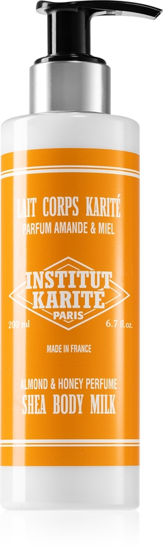 Institut Karité Paris Almond and Honey Shea Body Milk lait hydratant ...