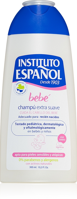 Instituto Español Bebé champú suave para niños y bebés | notino.es