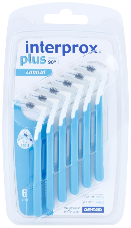 Interprox Plus 90° Conical Conical Interdental Brushes 6 pcs | notino.se