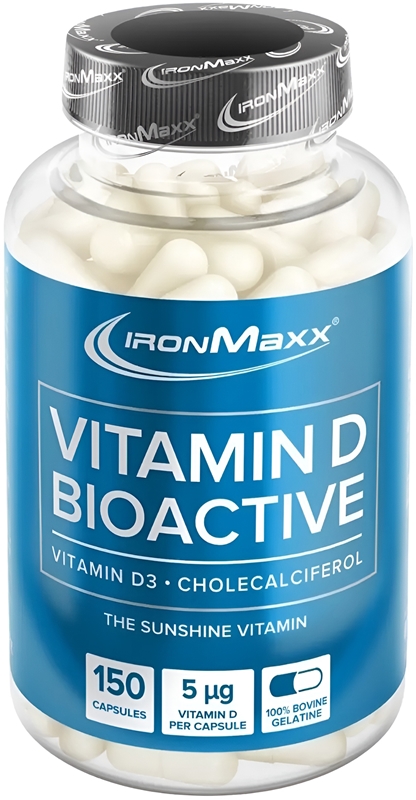 IronMaxx Vitamin D Bioactive capsules pour la bonne santé du système ...