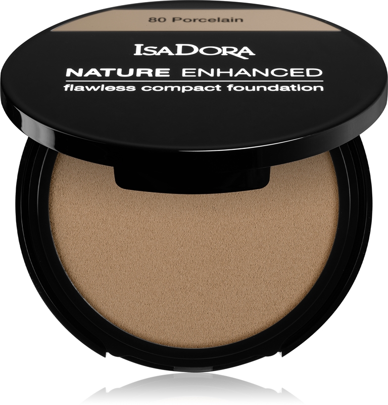 IsaDora Nature Enhanced Flawless Compact Foundation Compact Cream ...