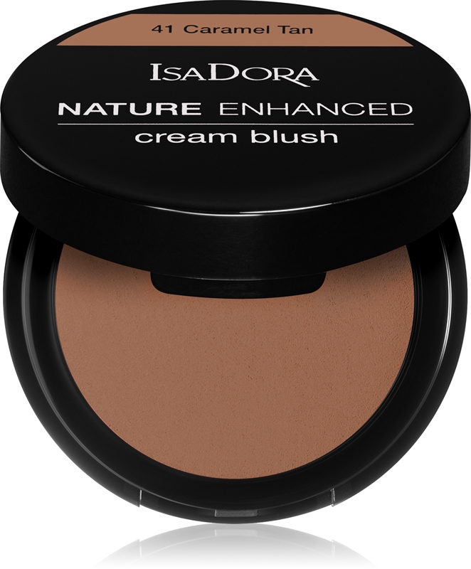 IsaDora Nature Enhanced Cream Blush Compact Blusher with Mirror and ...