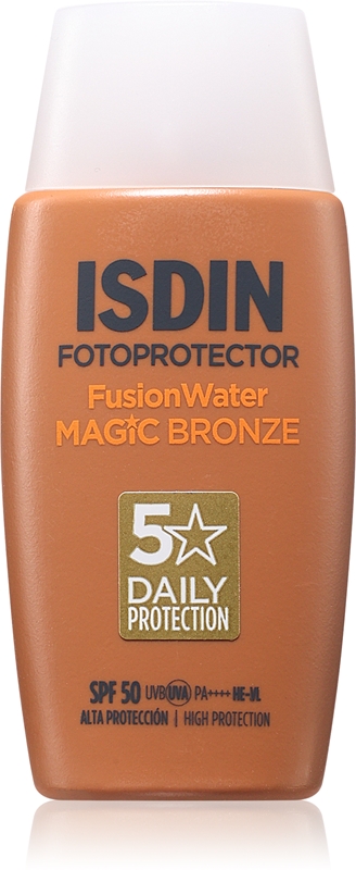 ISDIN Fotoprotector FusionWater Magic Bronze Protection Tinted Face ...