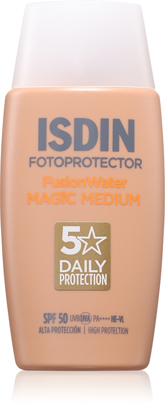ISDIN Fotoprotector FusionWater Magic Medium SPF50 Viegli tonējošs ...