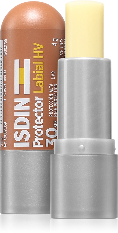 ISDIN Protector Labial HV SPF 30 bálsamo protector labial contra la ...