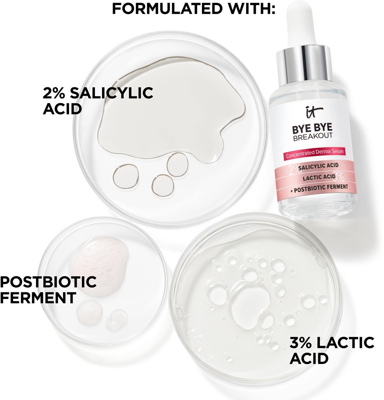 IT Cosmetics Bye Bye Breakout Facial Serum Controlling Sebum Production ...