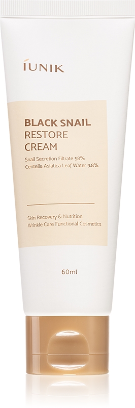 iUnik Black Snail Regenerating and Moisturizing Cream with snail ...